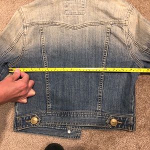 Jackets & Coats | Denim Jacket With Aztec Print | Poshmark